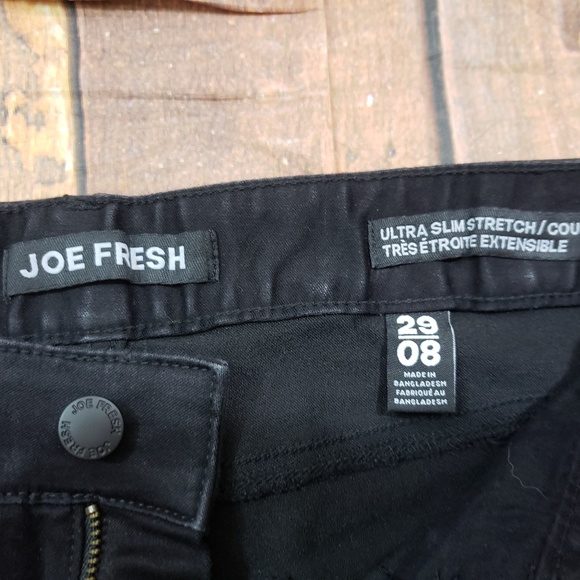 Joe Fresh | Jeans | Nwt Joe Fresh Black Ultra Slim Cut Denim Size 29 ...